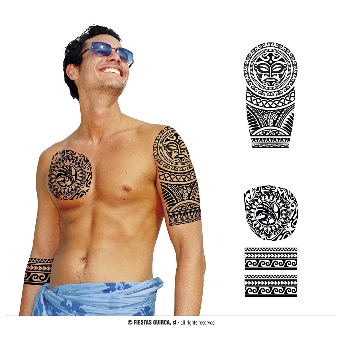 TATTO NEGRO TRIBAL MAORI