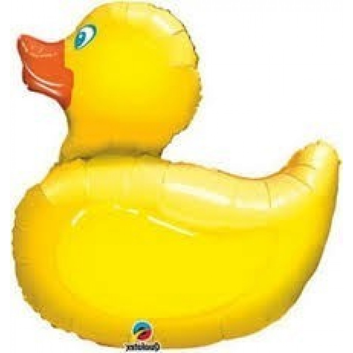 $D GLOBO 33" FOIL FORMA PATO AMARILLO