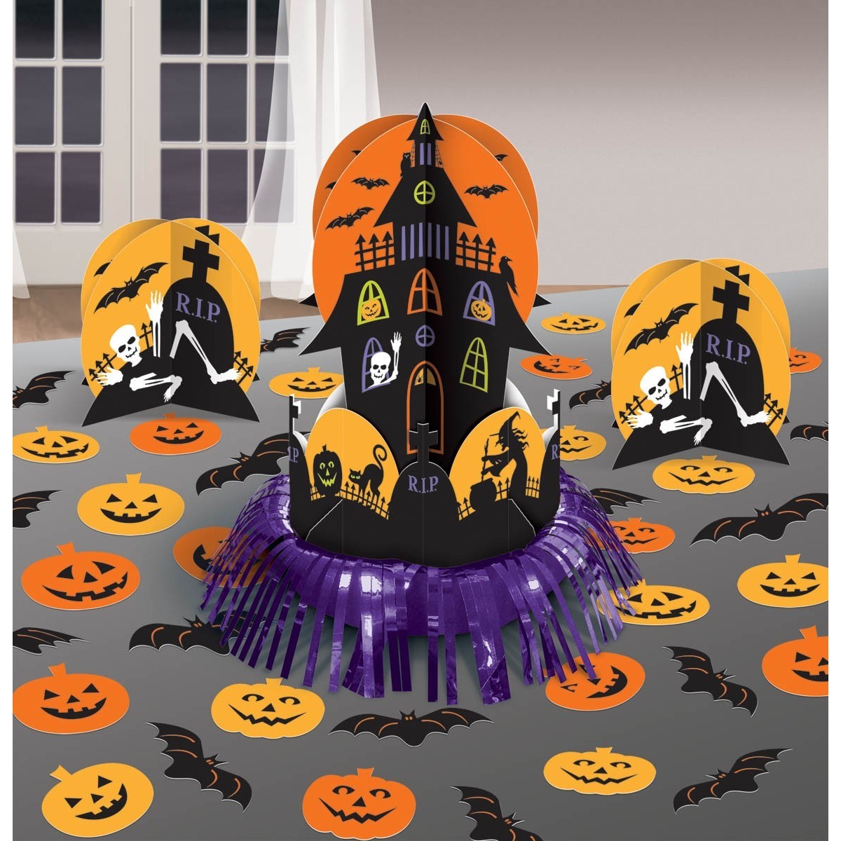 KIT DECORACION MESA HALLOWEEN