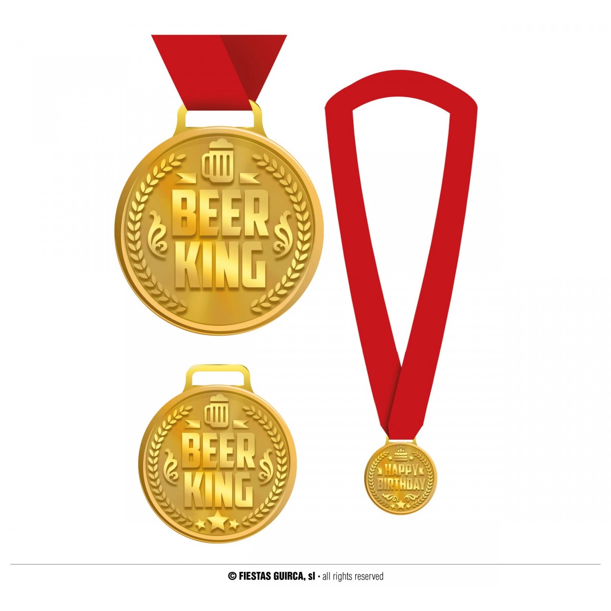 MEDALLA BEER KING